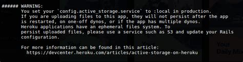 Fix Heroku Warnings · Issue 32 · Dontfiledontfile · Github
