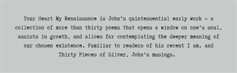 Your Heart My Renaissance Roessler John E 9780997975901 Books