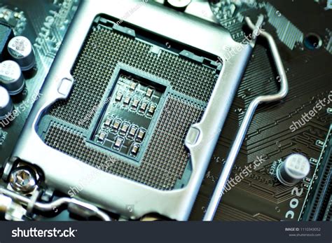Electronic Circuit Board Socket Processor Stock Photo 1110343052 Shutterstock