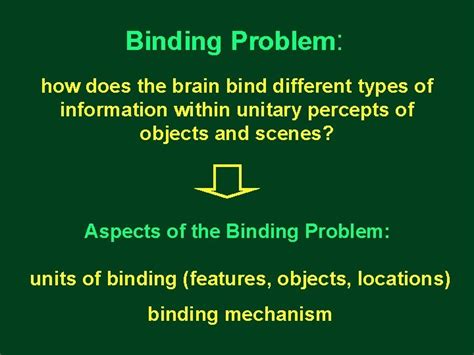 TEMPORAL DISPLACEMENTS NEW EVIDENCE ON THE BINDING PROBLEM