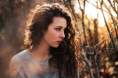 Felix Barjou Sunlight Portrait Women Face Hd Wallpaper Rare Gallery
