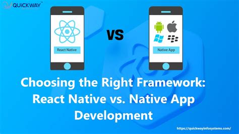 Choosing The Right Framework React Native Vs Native App Development QuickWayInfoSystems