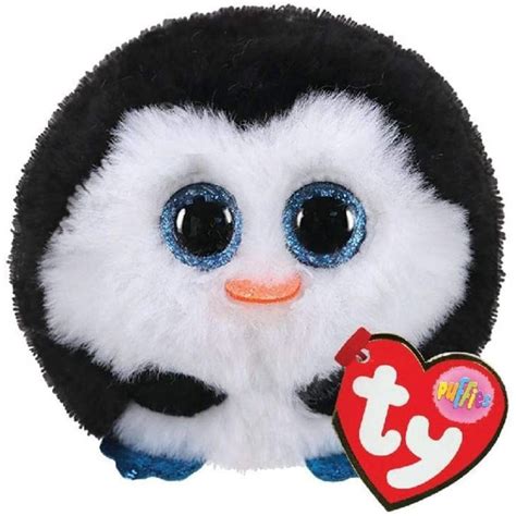Ty Puffies Waddles The Penguin Plush Bright Star Toys