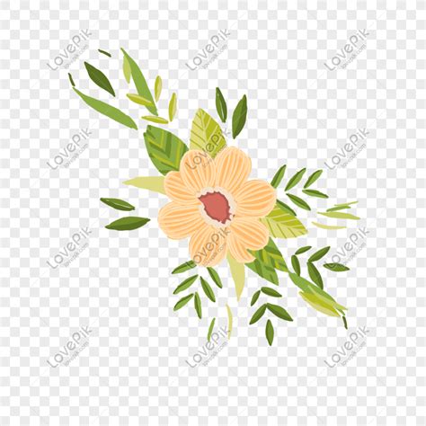 꽃 벡터 일러스트 Png 무료 Png 일러스트 무료 다운로드 Lovepik