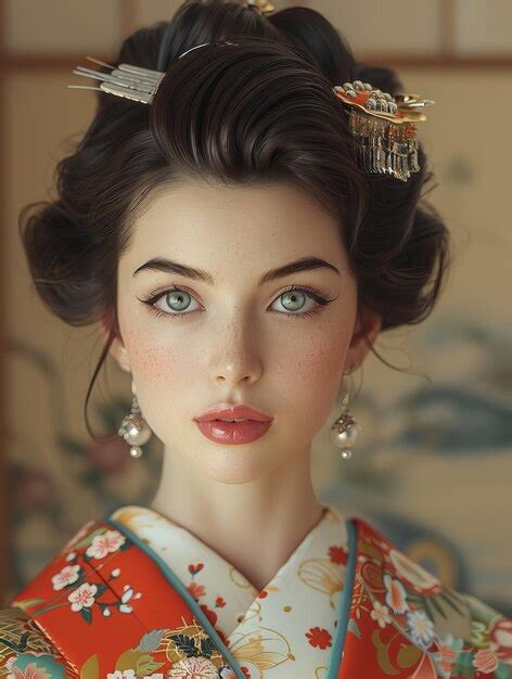 Premium Photo Japanese Geisha
