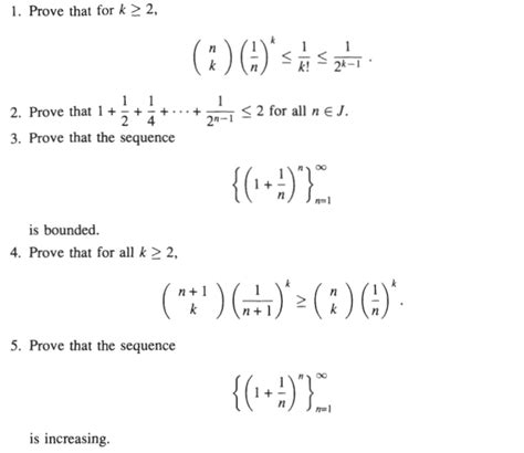solved 1 prove that for k 2 2 2 prove that 1 2n 1 2 for