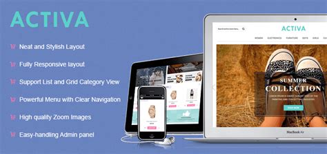 Activa Magento Responsive Theme Magik Activa Magento Responsive Theme