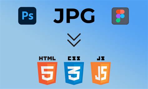 convert psd figma to html css js by sylvain425 fiverr