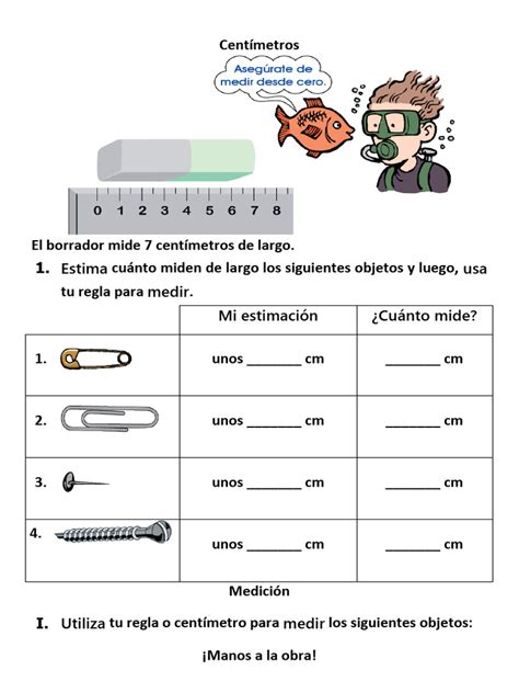 Ficha Unidades De Longitud Pdf