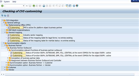 Customer Vendor Integration CVI SAP Notes SAP Community