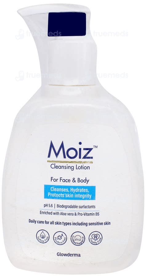 Moiz Cleansing Lotion 200 Ml Uses Side Effects Dosage Price Truemeds
