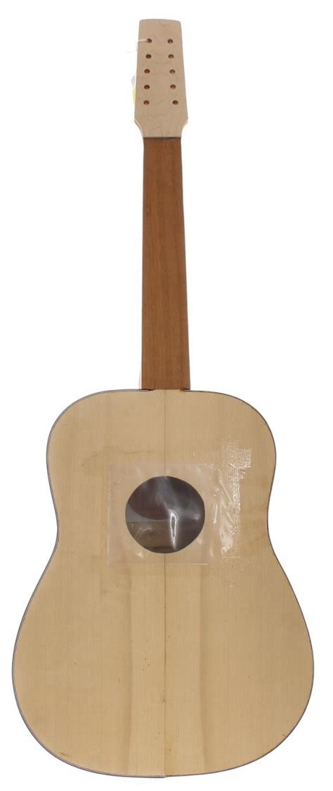 Incomplete Ten String Guitar Project Bearing A Dan Spafford Label In