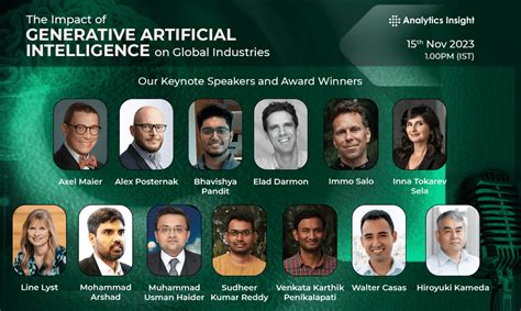 Analytics Insight Hosts ‘the Impact Of Generative Artificial Intelligence On Global Industries
