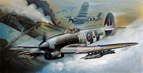 Academy Hawker Typhoon Mkib Model Kit 12462 172 Aukro