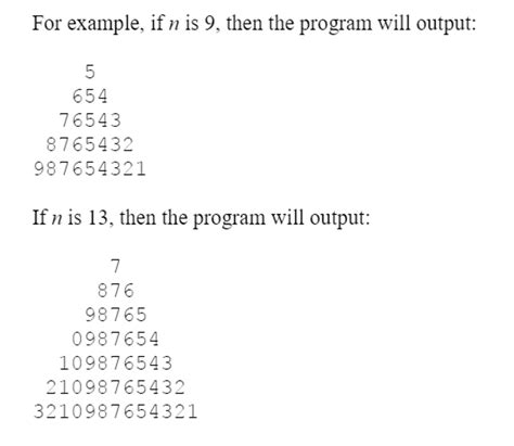Solved C Write A Program That Reads A Positive Odd