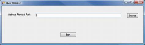 Running ASP NET Websites Outside Of IIS CodeProject