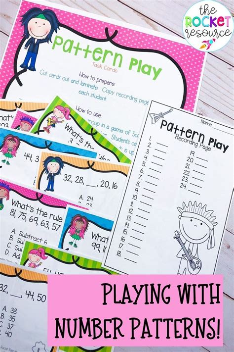 Number Patterns Worksheets Skip Counting Multiplication Function Tables Pattern Worksheet