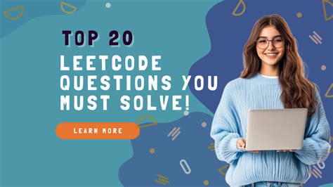 Crack Your Coding Interview Top 20 Must Practice Leetcode Questions