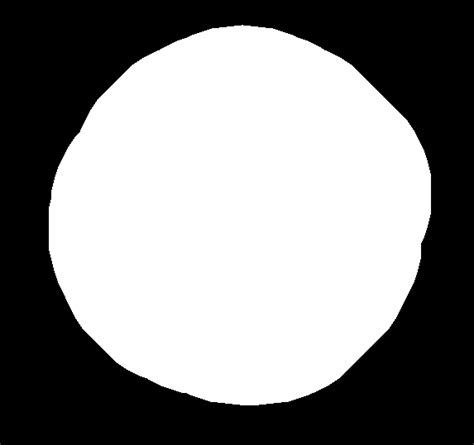 Python How To Modify A Mask To Make It Perfect Circle Stack Overflow