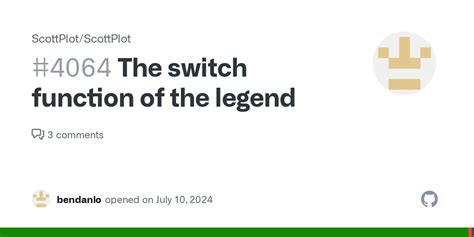 the switch function of the legend · issue 4064 · scottplot scottplot
