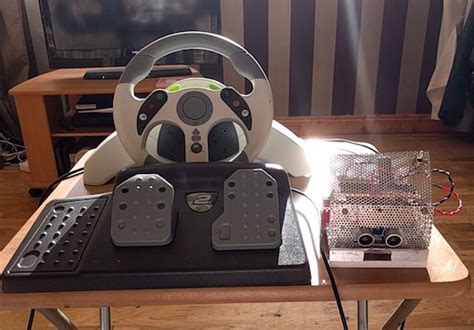 Remotely Control A Sumo Bot With A Gaming Wheel Arduino Blog