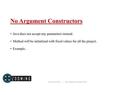 Java Constructor Ppt
