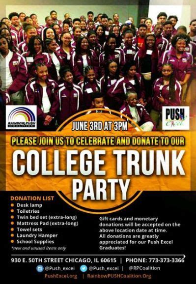Pushexcel Hosts College Trunk College Trunks Trunk Party Ideas College Trunk Party