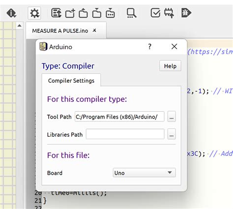 Arduino Compiler Environment Settings Forum Simulide