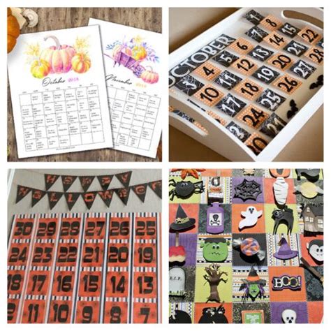 16 Interactive Diy Halloween Countdown Calendars A Cultivated Nest