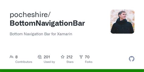 Github Pocheshirebottomnavigationbar Bottom Navigation Bar For Xamarin