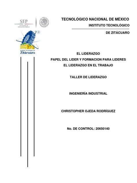 Liderazgo 20650140 Pdf Liderazgo Sicología