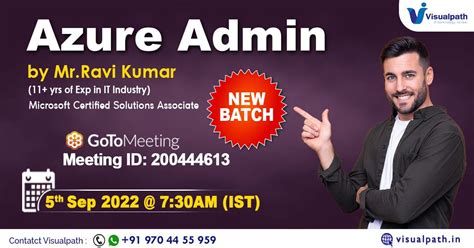 Visualpath 👉 Hi All We Are Starting A New Online Batch