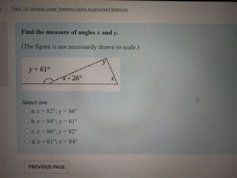 Solved Topic 14 Solving Linear Systems Using Augmented
