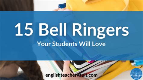 15 Bell Ringers Your High School Students Will Love