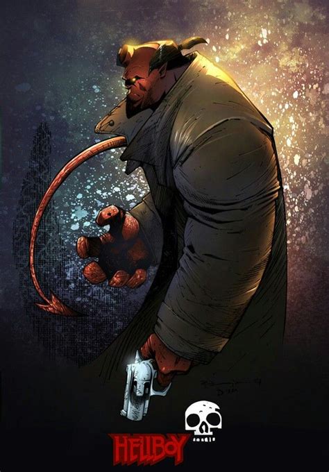 Hellboy Father Hellboy Excalibur Hellboy Comic Art Comic Book
