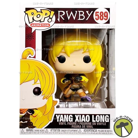 Funko Pop Animation Rwby Yang Xiao Long 589 Vinyl Figure We R Toys