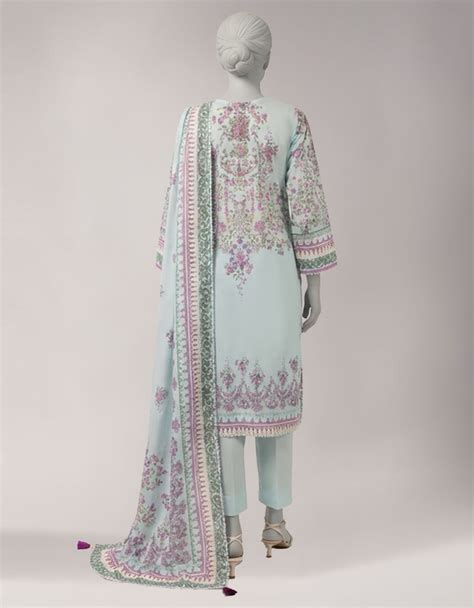 Multicolor Lawn Digital Printed Unstitched 3pc J