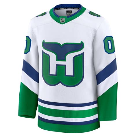 Customizable Carolina Hurricanes 2024 Fanatics Premium White Whalers J