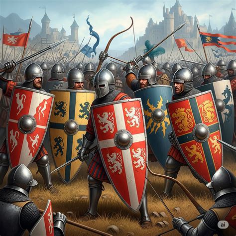 Escudos Medievais Mais Que Simples Proteção No Campo De Batalha ⚔️