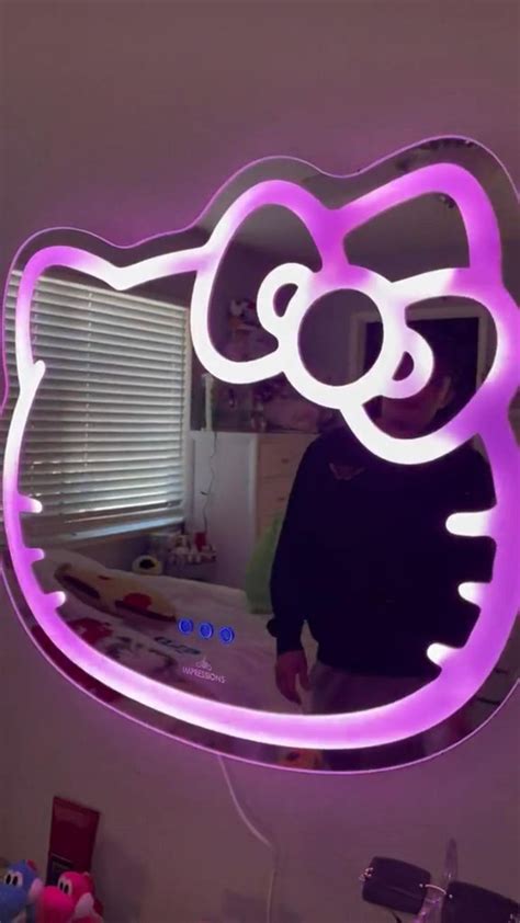 Hello Kitty Mirror 🪞 Hello Kitty Wallpaper Hello Kitty Room Decor