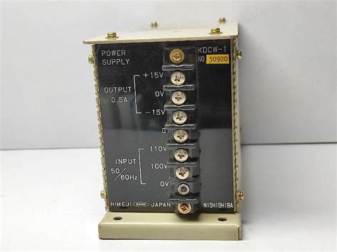 Himeji Kdcw 1 Power Supply S N Ship Spares