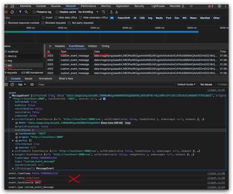 The Eventsources Message Object Not Have A Retry Property Bug · Issue 3600 · Javascript