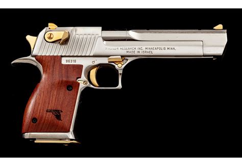 Goldnickel Israeli Desert Eagle Pistol