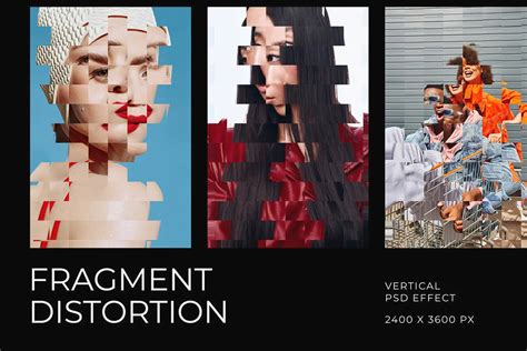 Fragmented Vertical Image Effect Mockup Youworkforthem