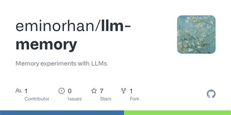 Github Eminorhan Llm Memory Memory Experiments With Llms