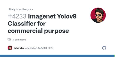 Imagenet Yolov8 Classifier For Commercial Purpose · Issue 4233