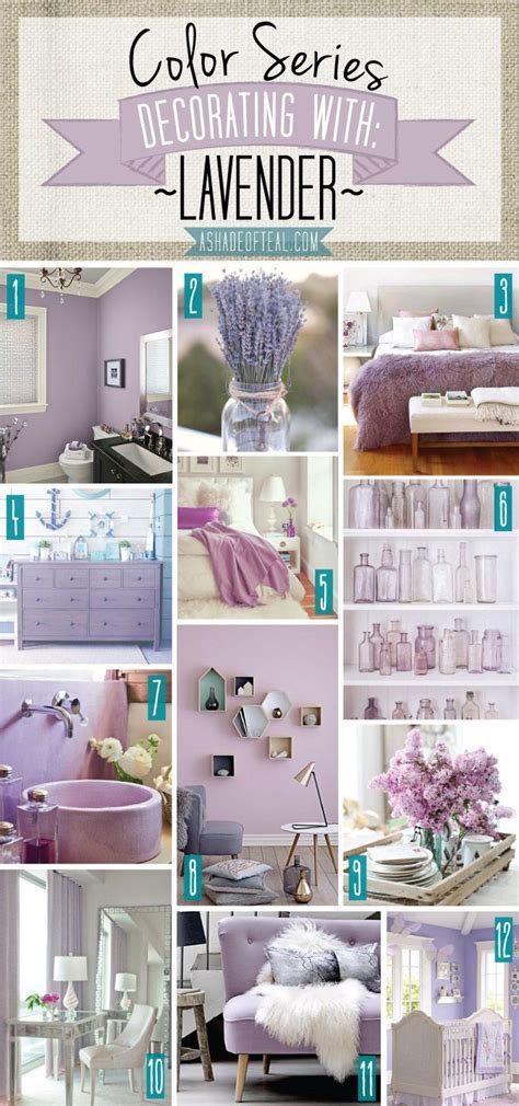 Lavender Home Decor Ideas Color Series