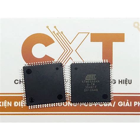 Atmega64a Au Ic Mcu 8bit 64kb Flash 64tqfp Shopee Việt Nam