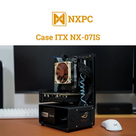 [nxpc] Case Itx Mini Nx 07is Case Máy Tính Mainboard Itx Nguồn Sfx Vỏ Máy Tính Benchtable