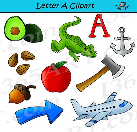 Objects That Start With The Letter A Letter Structure Basics